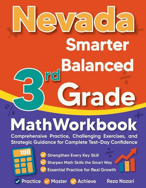 "Nevada Smarter Balanced 3rd Grade Math Workbook" auf Englisch kaufen