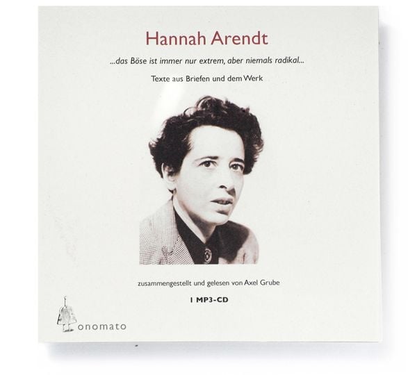 "Hannah Arendt. Ein fragmentarisches Werkportrait" von Hannah Arendt ...