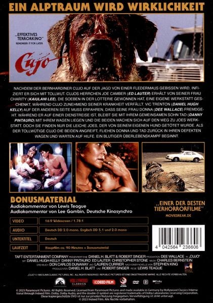 Stephen King's Cujo - Director's Cut als DVD kaufen