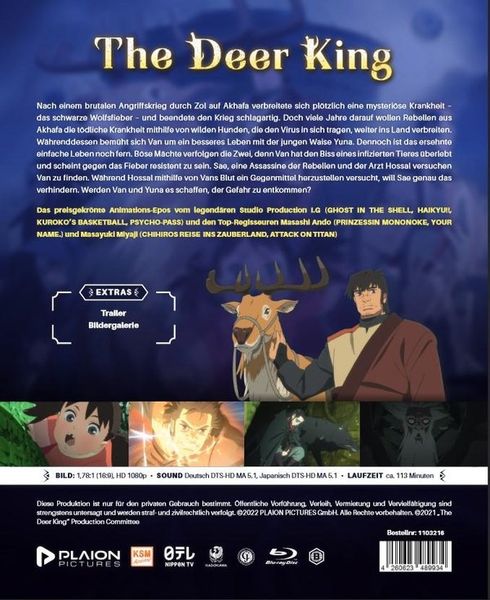 The Deer King von Masash Ando - Blu-ray | Thalia