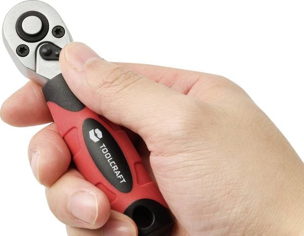 "TOOLCRAFT TO-7767546 Mini-Ratsche 1/4\" (6.3 mm) 109mm" online ...