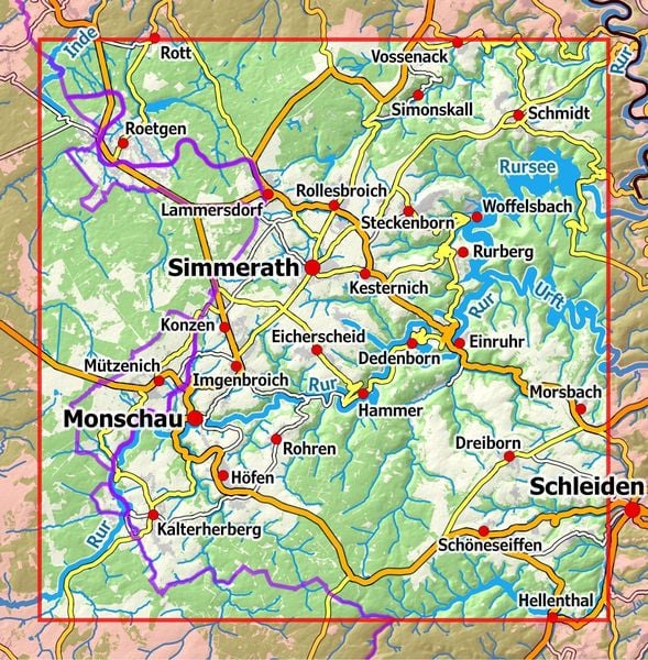 "Monschauer Land - Nationalpark Eifel, Rursee" online kaufen