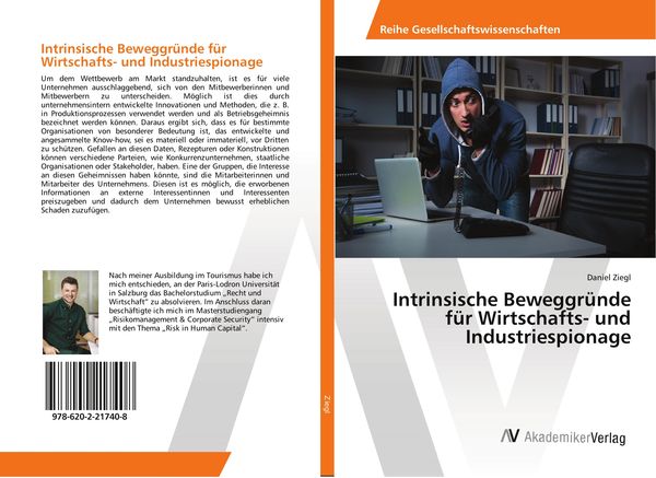 "Intrinsische Beweggründe für Wirtschafts-­ und Industriespionage ...
