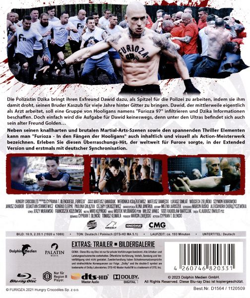 Furioza - In den Fängen der Hooligans von Cyprian T. Olencki - Blu-ray ...