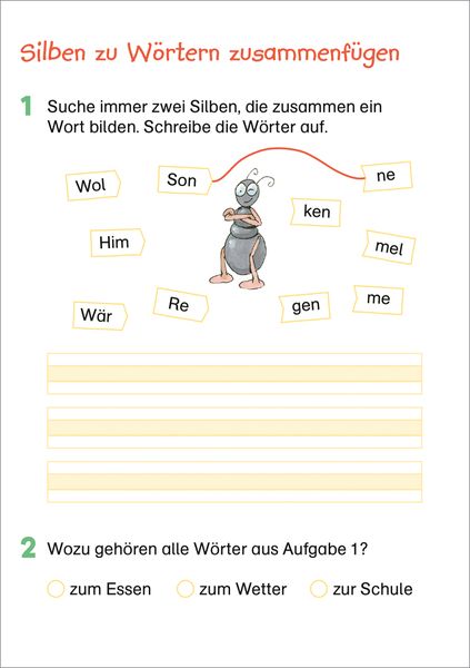 Fit für Deutsch 1. Klasse. Mein 5-Minuten-Block - 1. Klasse Schulbuch ...