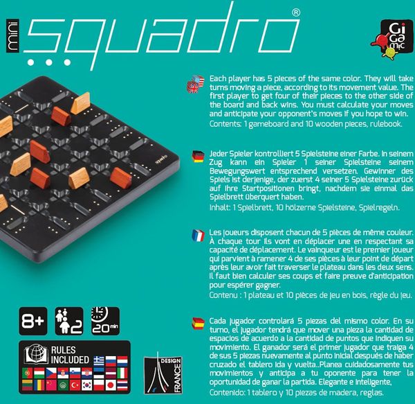 Gigamic - Squadro mini kaufen - Spielwaren | Thalia