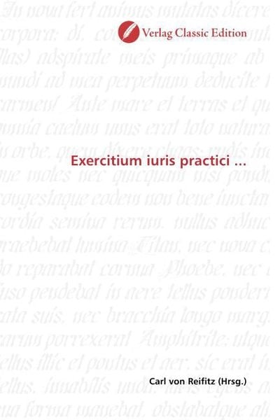 "Exercitium iuris practici ..." online kaufen