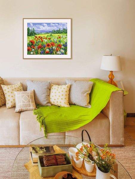 Schipper 609130824 - Malen nach Zahlen, Blumenwiese, 40 x 50 cm kaufen - Spielwaren | Thalia