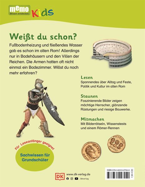 "Das alte Rom / memo Kids Band 20" online kaufen