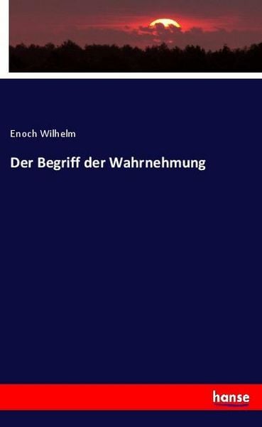 "Der Begriff der Wahrnehmung" online kaufen
