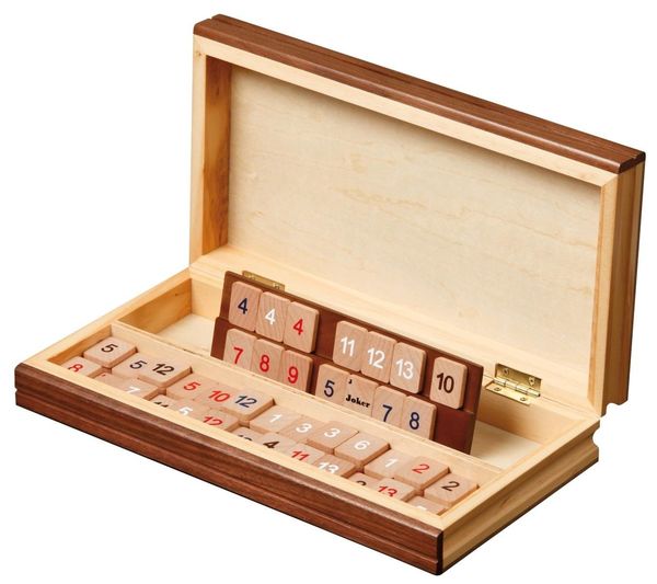 Philos 3612 - Rummy, Holzkassette, Buchform kaufen - Spielwaren | Thalia