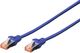 'Digitus DK-1644-020/BL RJ45 Netzwerkkabel, Patchkabel CAT 6 S/FTP 2.00m Schwarz Halogenfrei ...