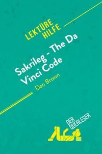 'Sakrileg ¿ The Da Vinci Code von Dan Brown (Lektürehilfe)' - 'Nach Schulform' Schulbuch - '978 ...
