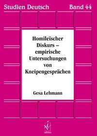 "Homileïscher Diskurs – empirische Untersuchungen von Kneipengesprächen" online kaufen