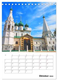 'Russland - Terminplaner (Tischkalender 2024 DIN A5 hoch), CALVENDO Monatskalender ...