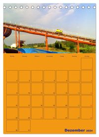 'Freizeitparkmomente / Planer (Tischkalender 2024 DIN A5 hoch), CALVENDO Monatskalender ...
