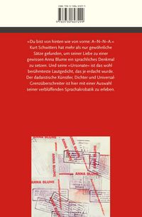 'Anna Blume' von 'Kurt Schwitters' - Buch - '978-3-7306-0729-9'