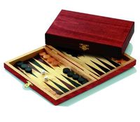'Philos 1126 - Backgammon Milos, Eiche, groß, Magnetverschluss' kaufen - Spielwaren