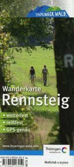 'Wanderkarte Rennsteig 1 : 25 000' von '' - Buch - '978-3-89920-305-9'