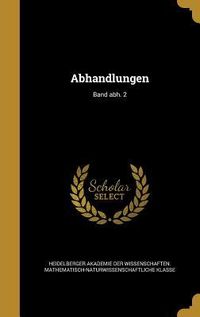 "Abhandlungen; Band abh. 2" online kaufen