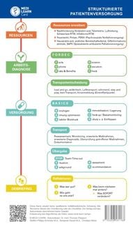 MEDI-LEARN Card: Strukturierte Patientenversorgung Präklinik von Thomas ...
