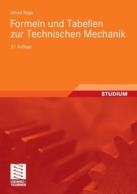 Formeln und Tabellen zur Technischen Mechanik - Berufs- & Fachschulen ...