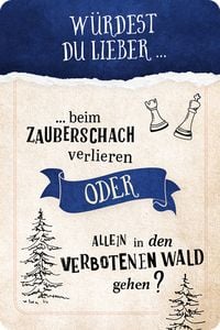 'Kartenspiel: Würdest du lieber ...? Das Fragespiel für Potterheads ...