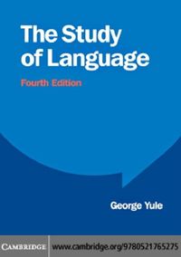 'Study of Language' von 'George Yule' - eBook
