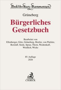Produktbild: Bürgerliches Gesetzbuch. BGB
