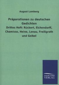 "Präparationen zu deutschen Gedichten" online kaufen