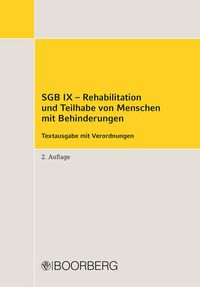 "SGB IX - Rehabilitation und Teilhabe von Menschen mit Behinderungen" online kaufen