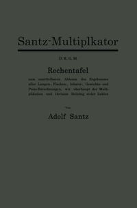 "Santz-Multiplikator D.R.G.M." online kaufen