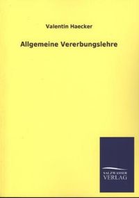 "Allgemeine Vererbungslehre" online kaufen
