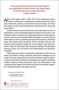 'Never Get Angry Again' von 'David J. Lieberman' - 'Taschenbuch' - '978 ...