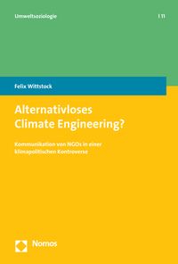 'Alternativloses Climate Engineering?' von 'Felix Wittstock' - Buch ...