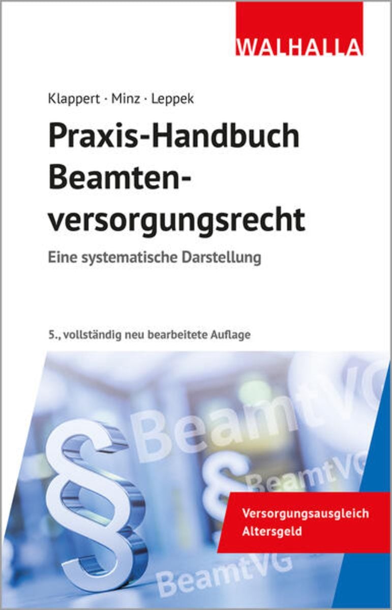 "Praxis-Handbuch Beamtenversorgungsrecht" online kaufen