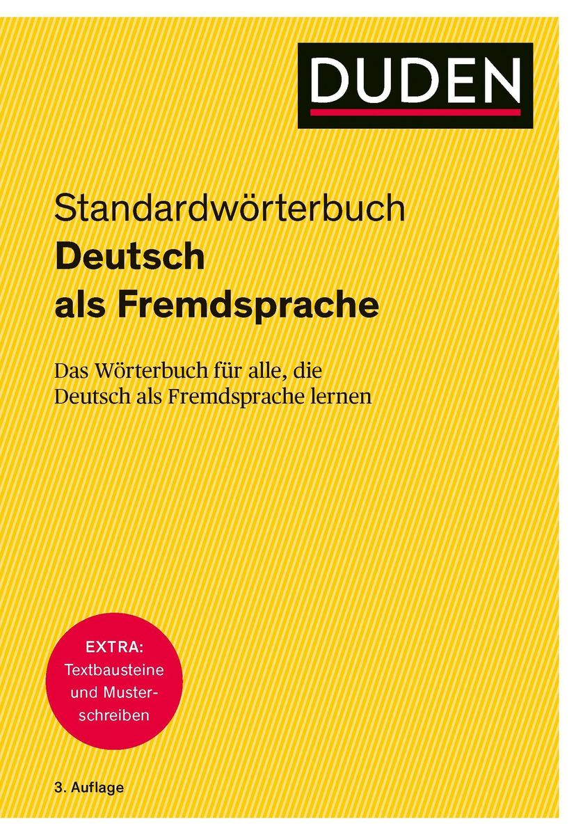  Duden Deutsch Als Fremdsprache Standardw rterbuch Deutsch