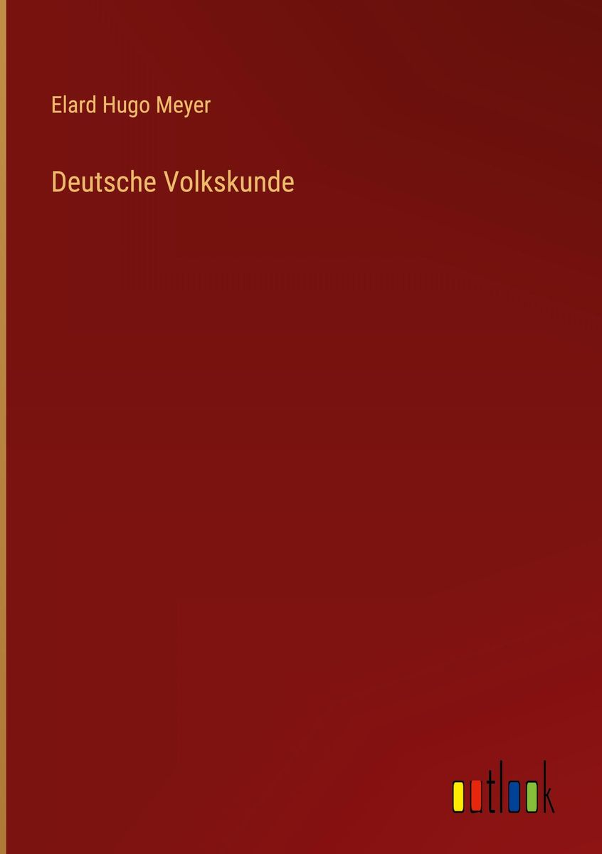 "Deutsche Volkskunde" online kaufen