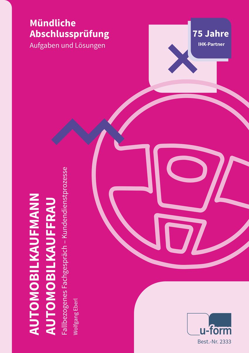 Automobilkaufmann/Automobilkauffrau - Automobil & Verkehr Schulbuch ...