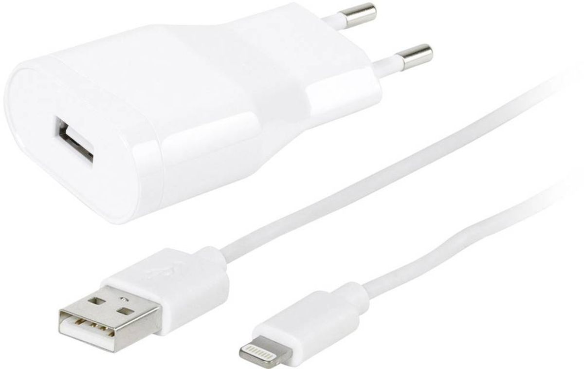 'Vivanco USB-Ladekabel USB 2.0 USB-A Stecker, Apple Lightning Stecker 1 ...