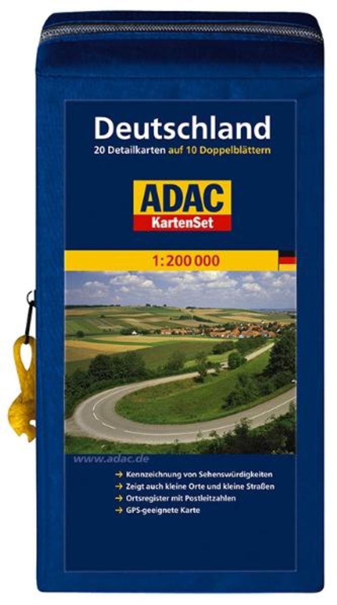 "ADAC StraßenKarte Deutschland in Kartentasche" online kaufen