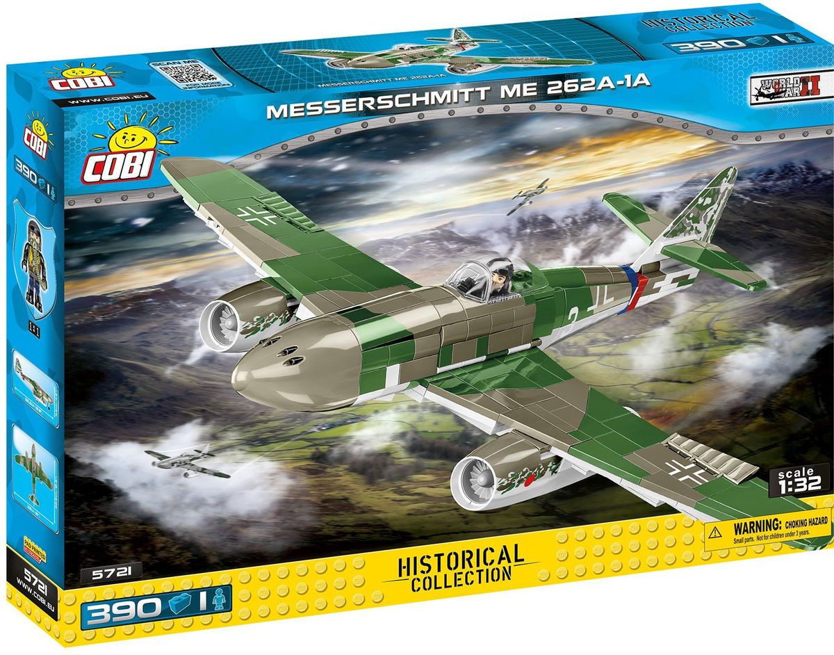 COBI Historical Collection 5721 - Messerschmitt ME 262A-1A, Jagdbomber ...