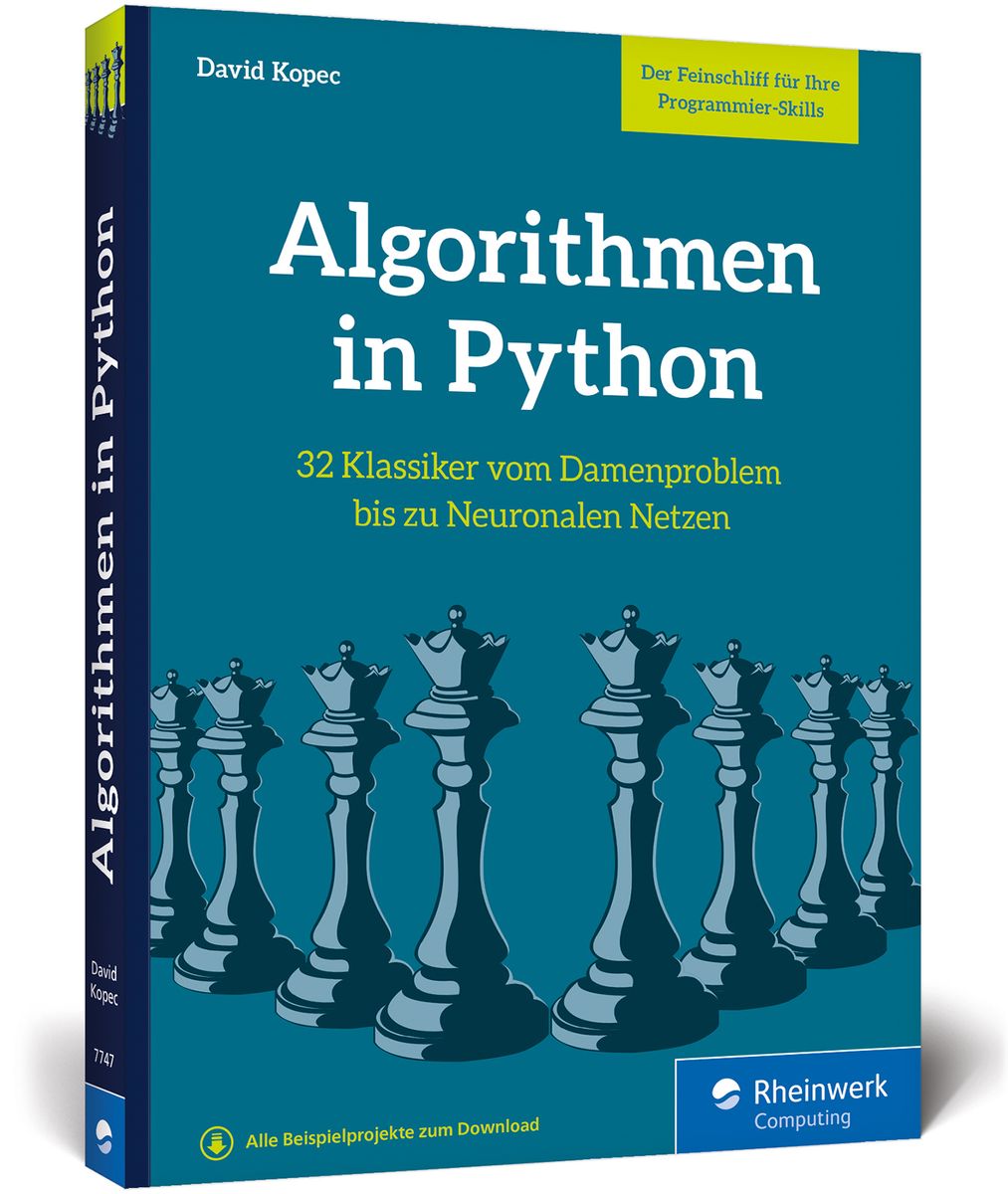 'Algorithmen in Python' von 'David Kopec' - Buch - '978-3-8362-7747-1'