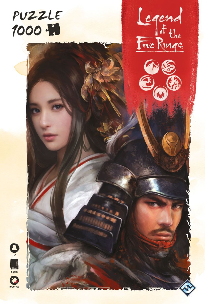 'SD Toys - Legend of the Five Rings Puzzle, 1000 Teile' kaufen - Spielwaren