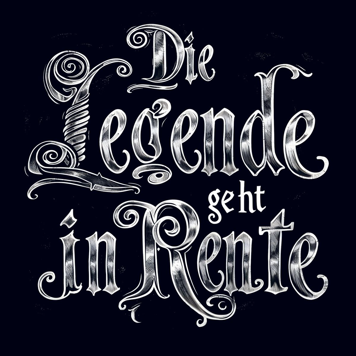 "Die Legende geht in Rente- Verdientes Gästebuch." online kaufen