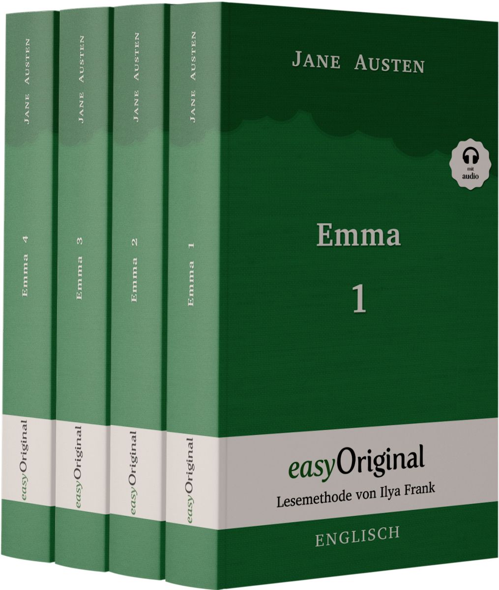 'Emma - Teile 1-4 (Buch + Audio-Online) - Lesemethode von Ilya Frank ...