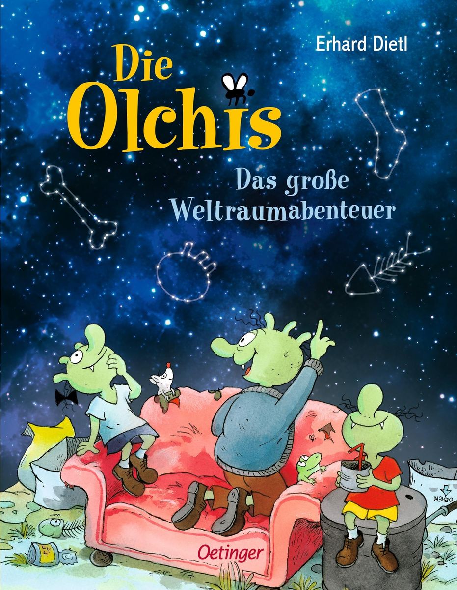 Die Olchis. Das große Weltraumabenteuer von Erhard Dietl - Buch | Thalia