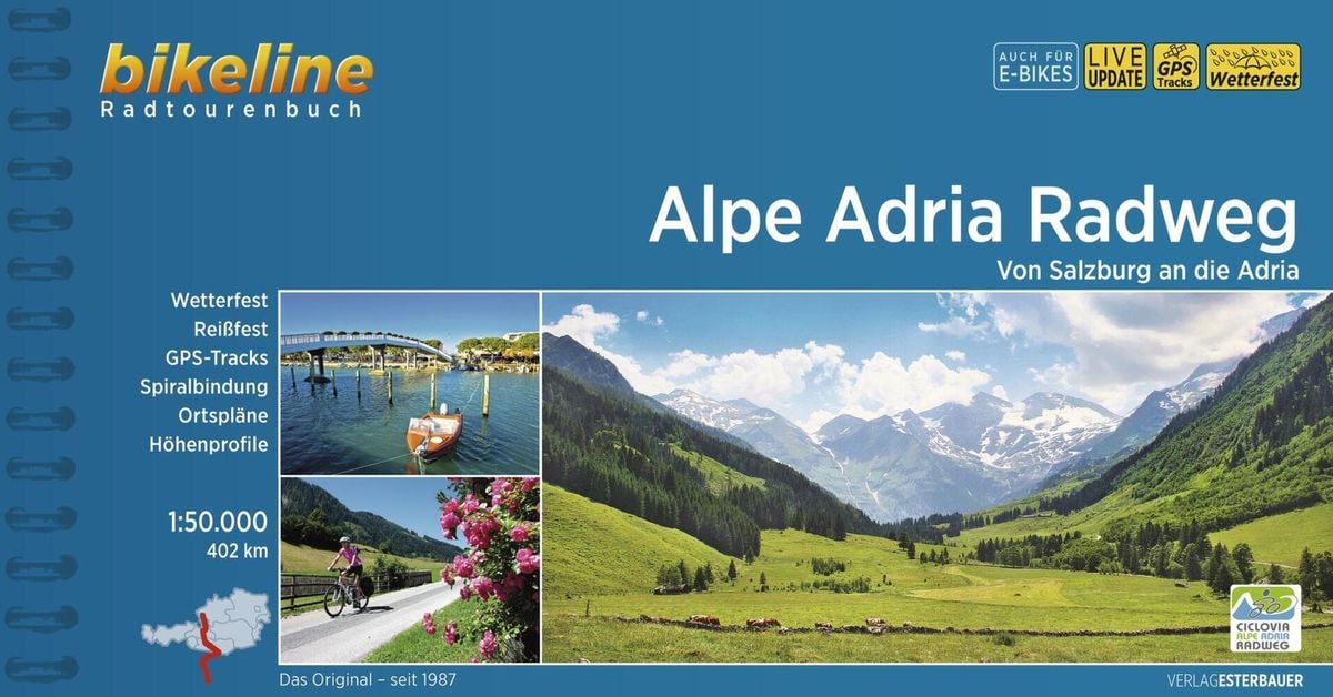 Alpe Adria Radweg - Buch | Thalia