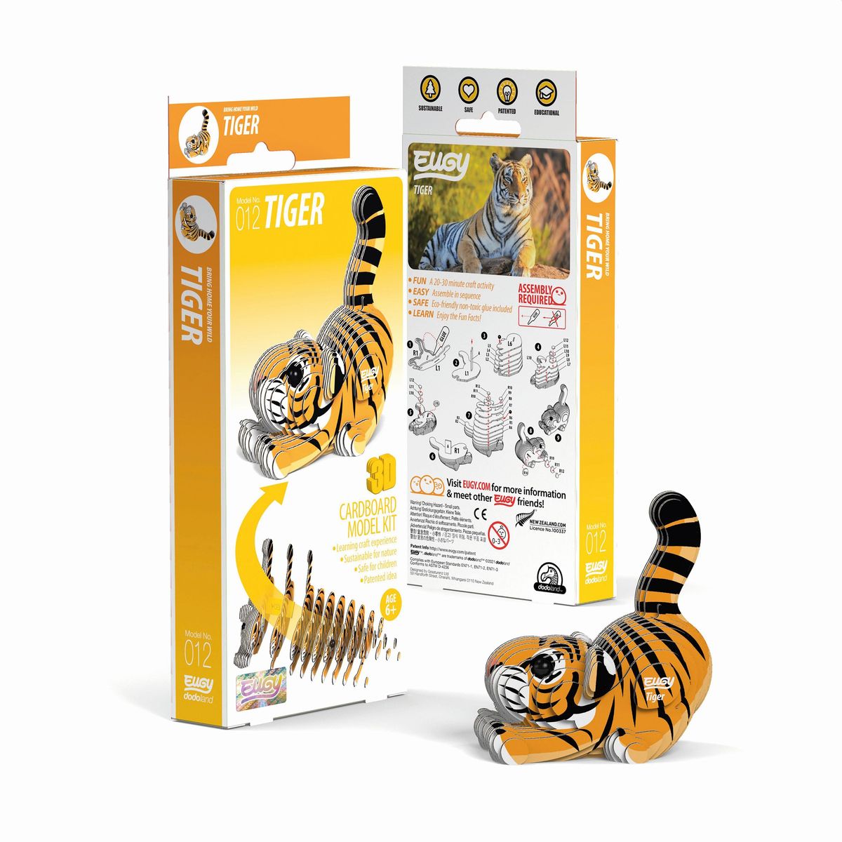 Eugy - 3D Bastelset Tiger kaufen - Spielwaren | Thalia