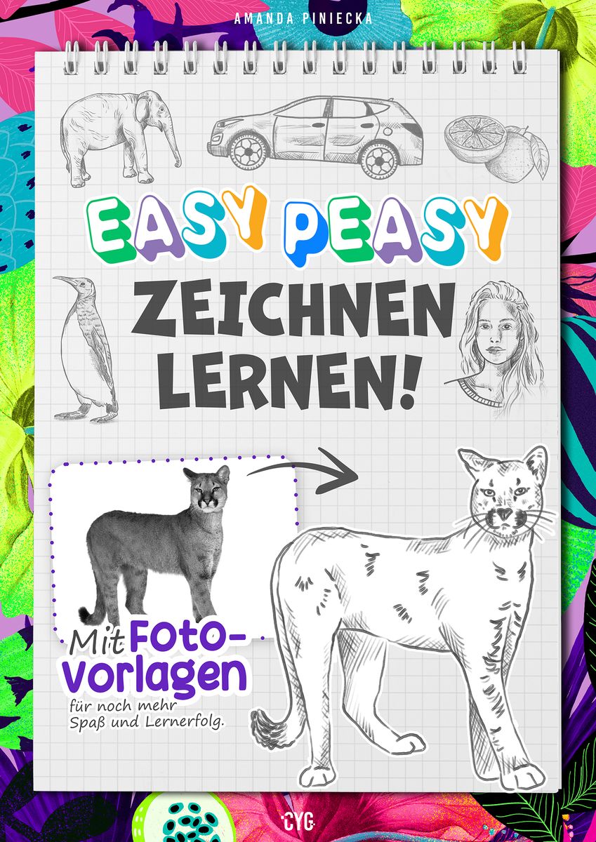 'Easy Peasy Zeichnen Lernen' von 'Amanda Piniecka' - Buch - '978-3 ...